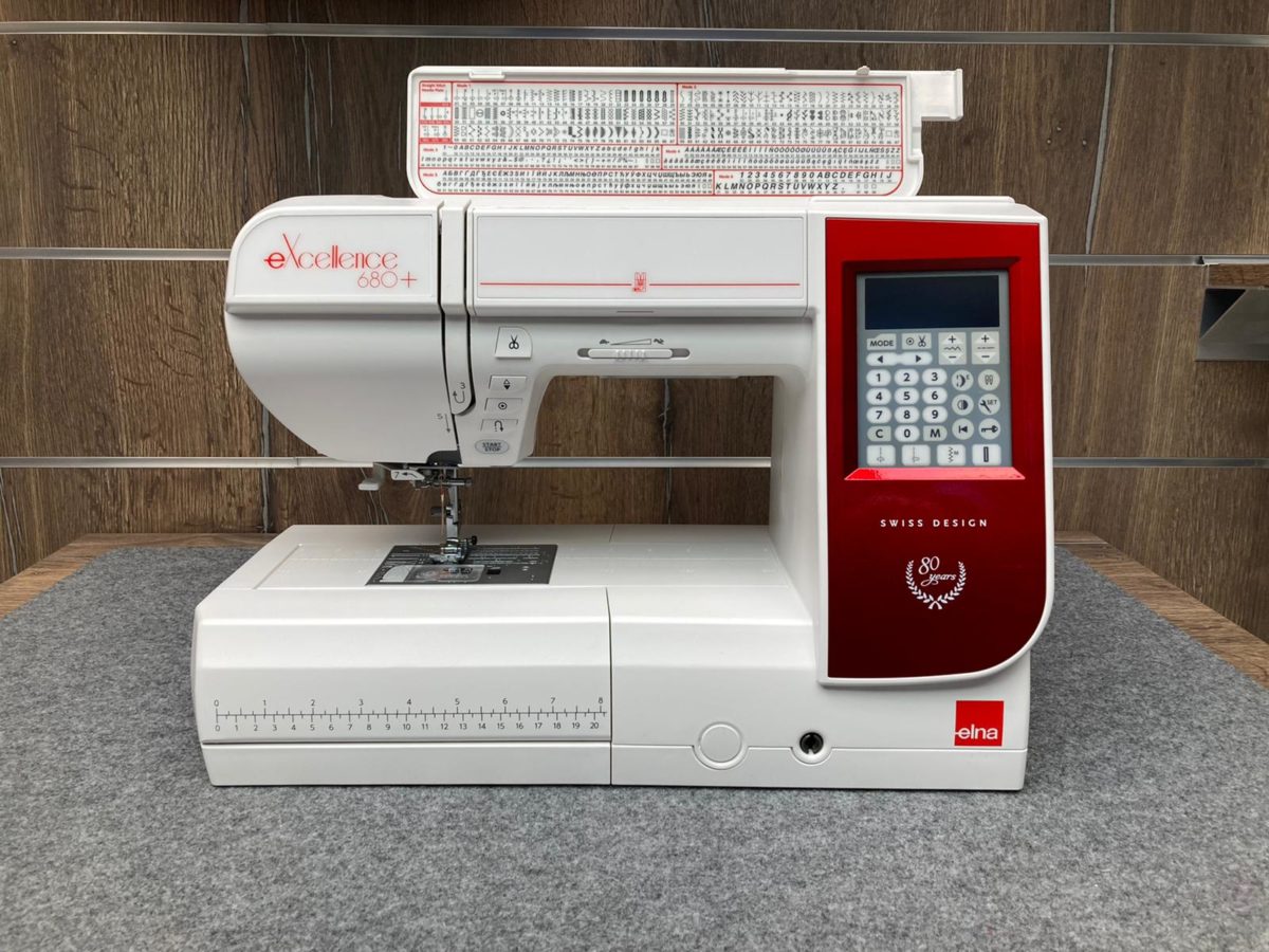 Elna eXcellence 680+ » Nähmaschinen Hopf